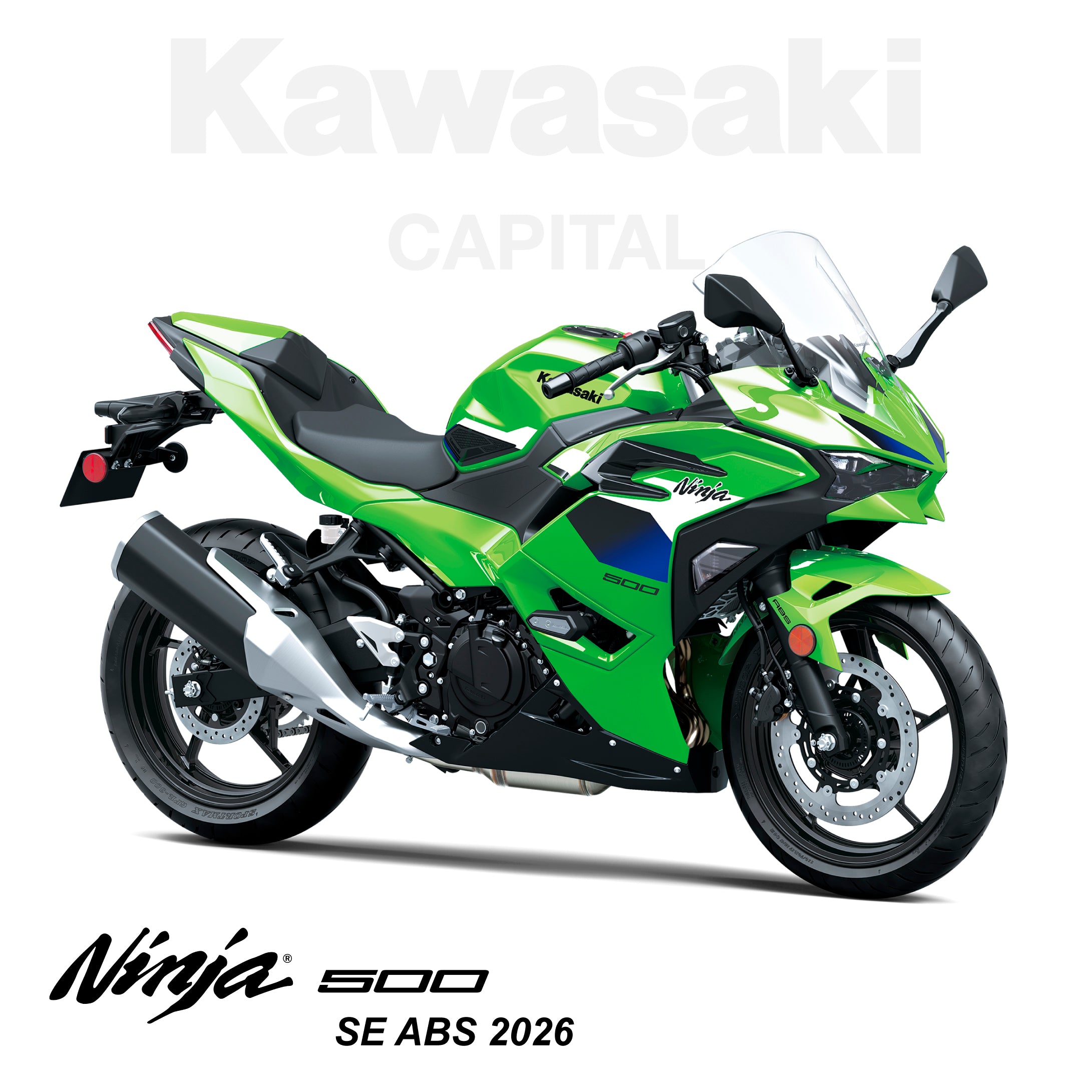 Ninja 500 ABS SE 2026 – Kawasaki Capital